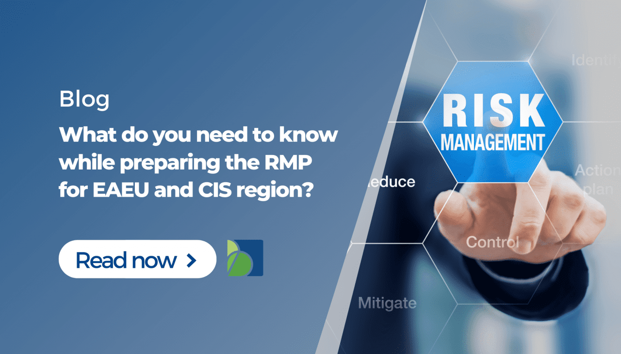 Preparing RMP for EAEU and CIS region